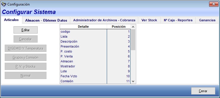 Ingenierosonline.Com - Configurar Sistema